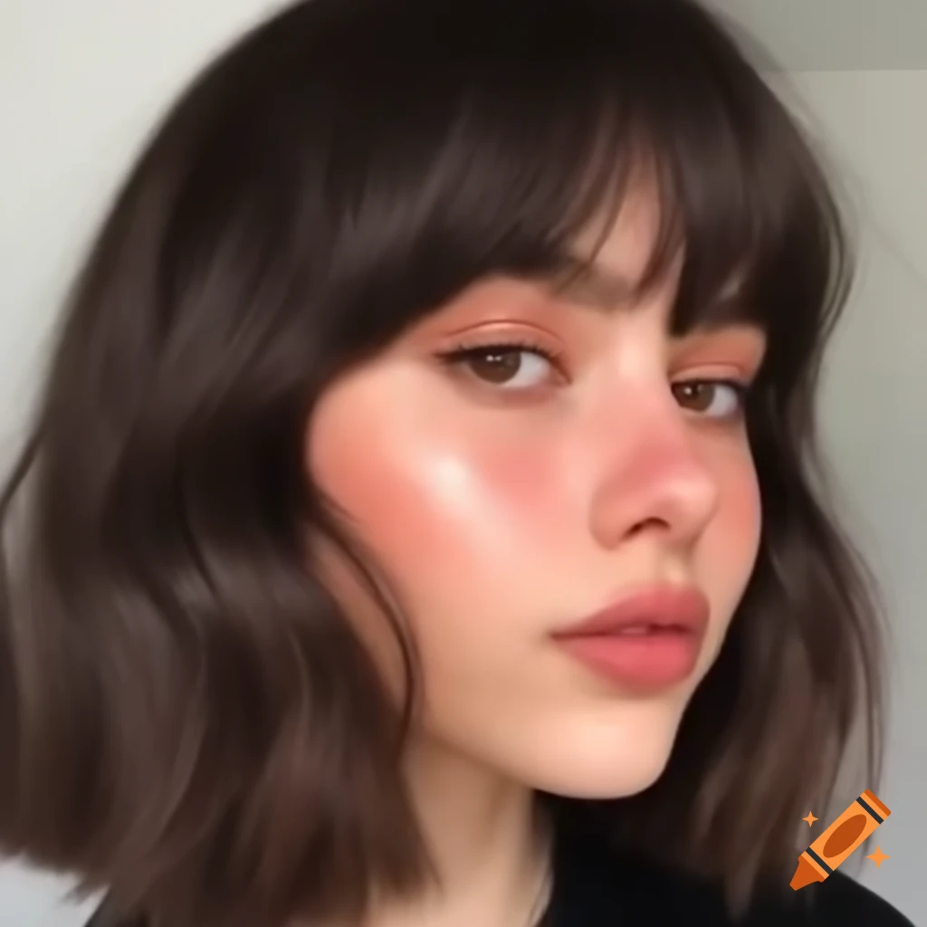 Young woman in 20s with dark brown hair and hazel eyes, featuring ...