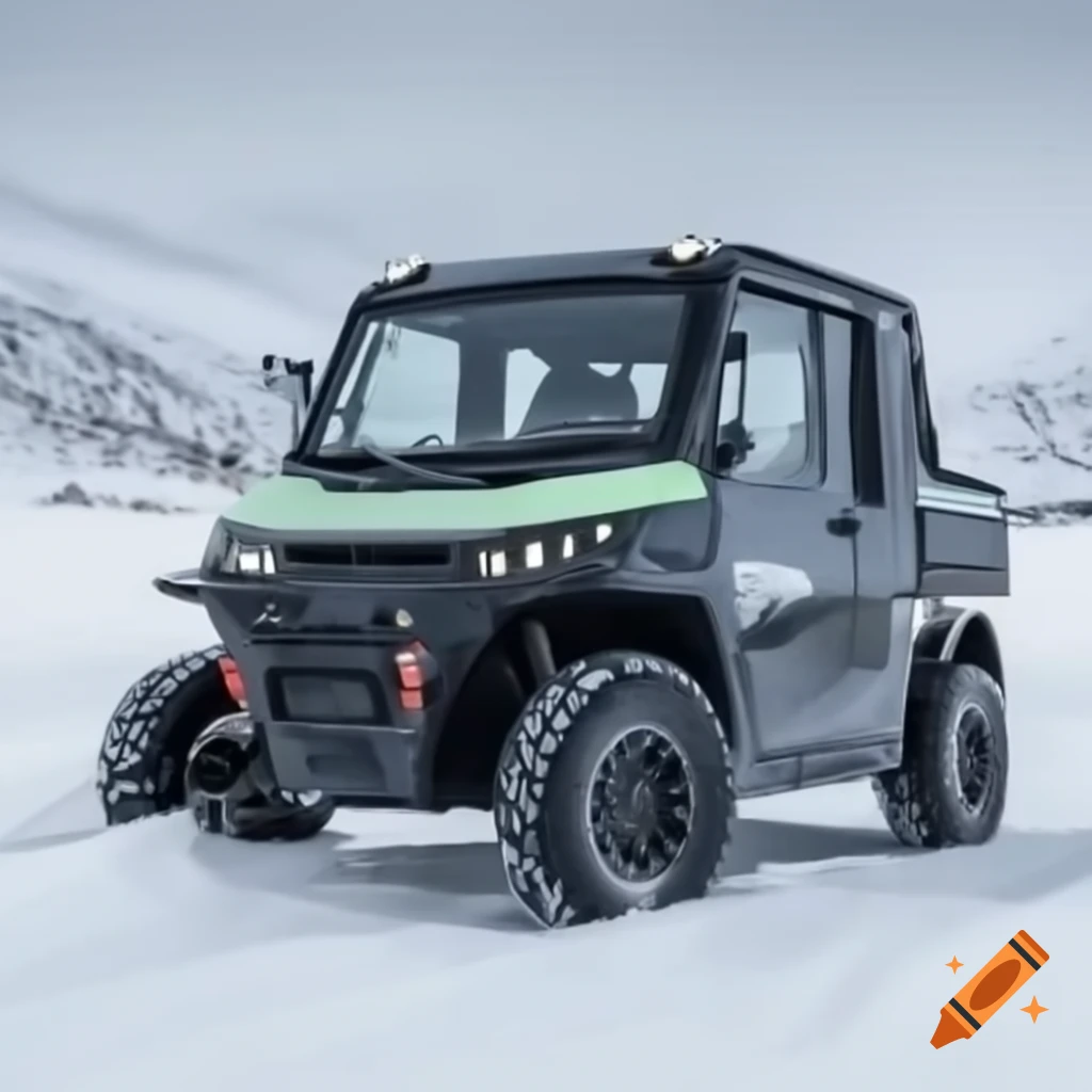 Lightweight electric L7e vehicle for offroading in Norwegian snowy ...