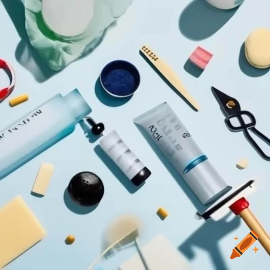 High-resolution grid layout of 50 unique household and laboratory ...