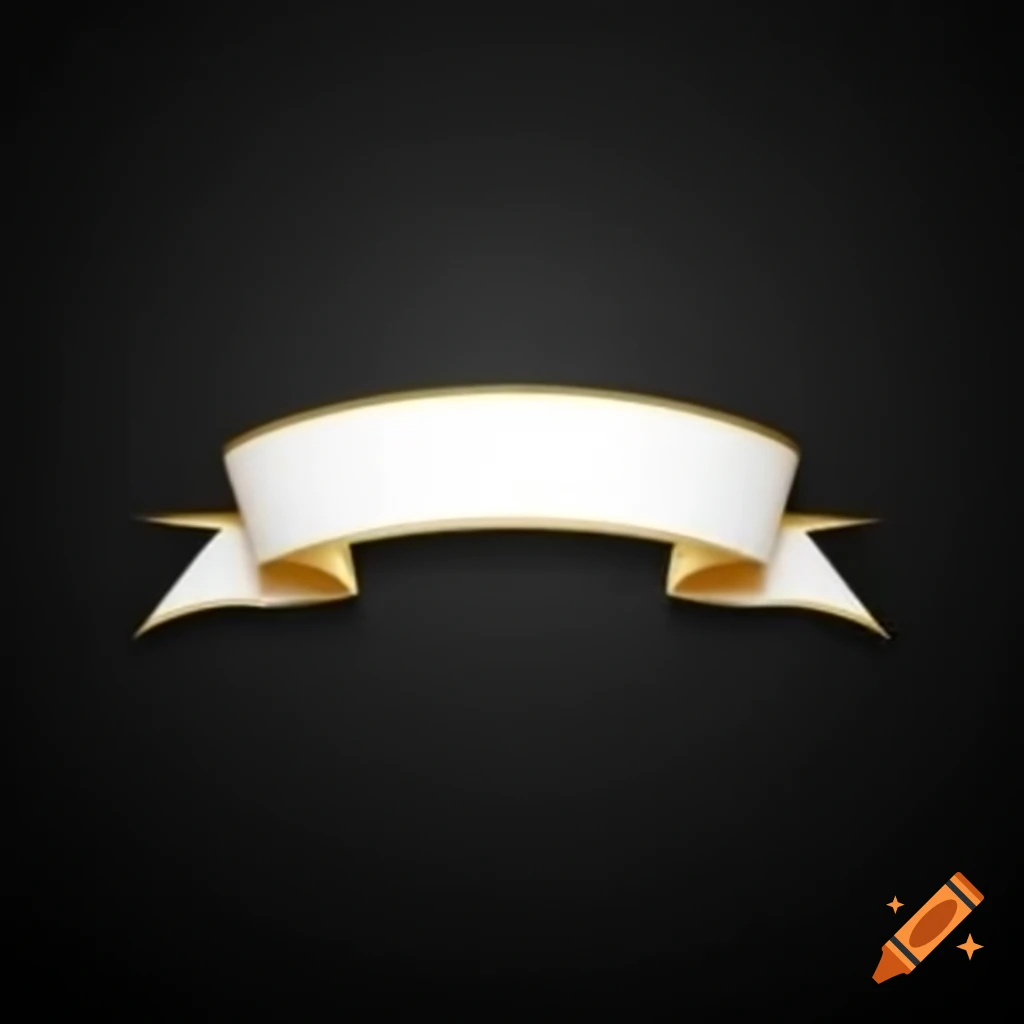 Holy banner scroll in white and gold colors on Craiyon