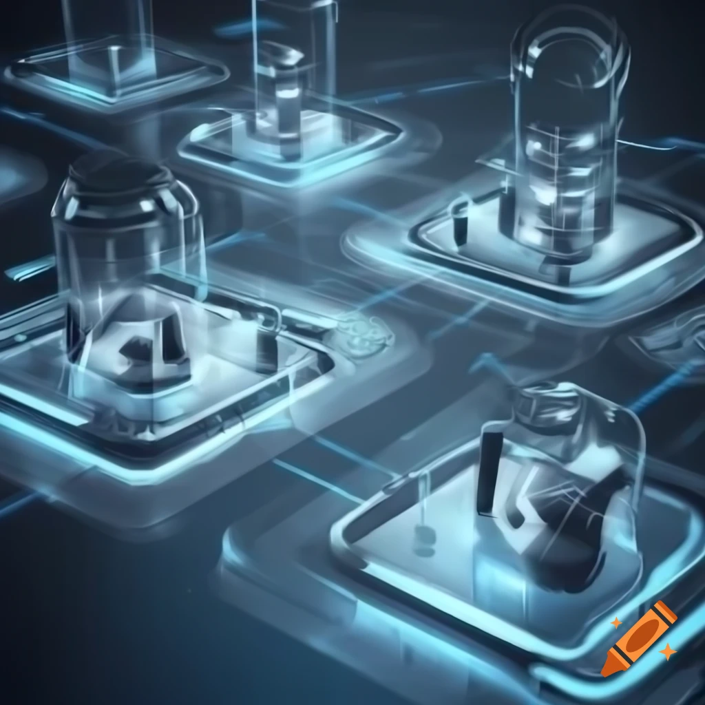 6D process sketch with labeled stages in UI UX design on Craiyon