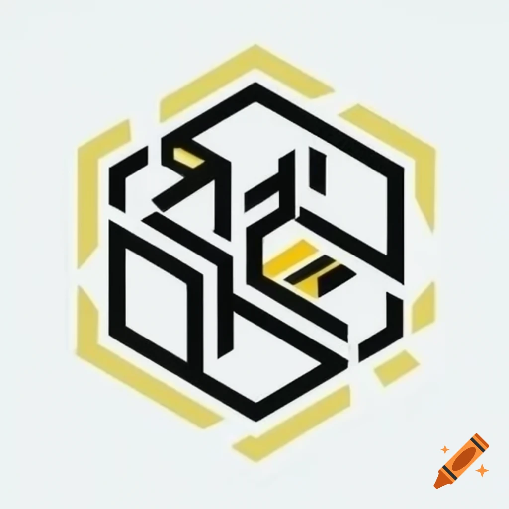 Symmetrical logo design for Open Parallax with geometric dodecahedron ...
