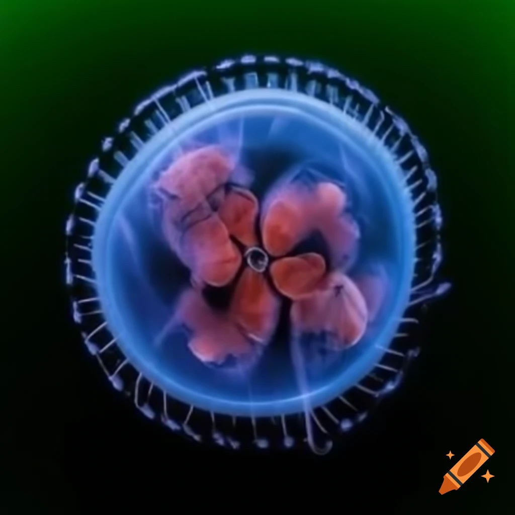 Camera trap footage of a unique jellyfish-crab hybrid with dark eyes ...