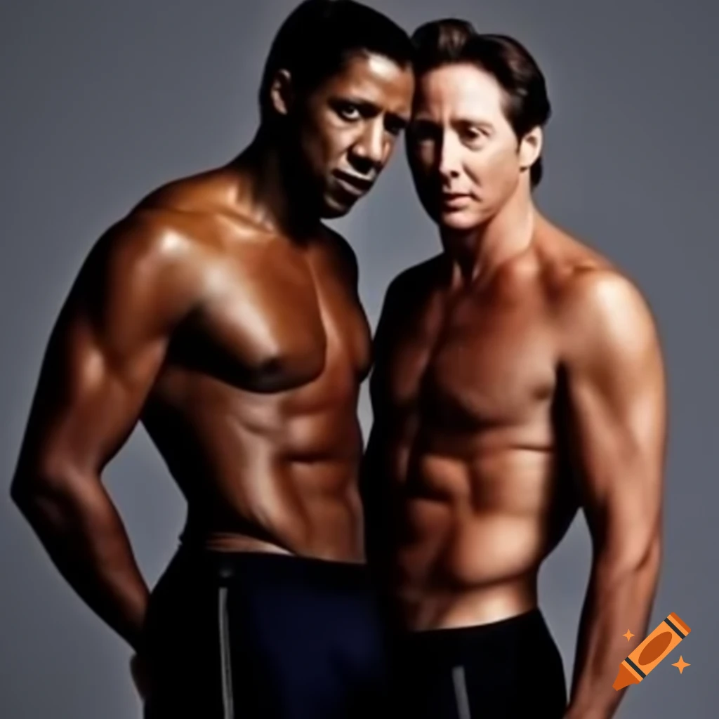 Denzel Washington and David Duchovny showcasing muscular physiques on ...