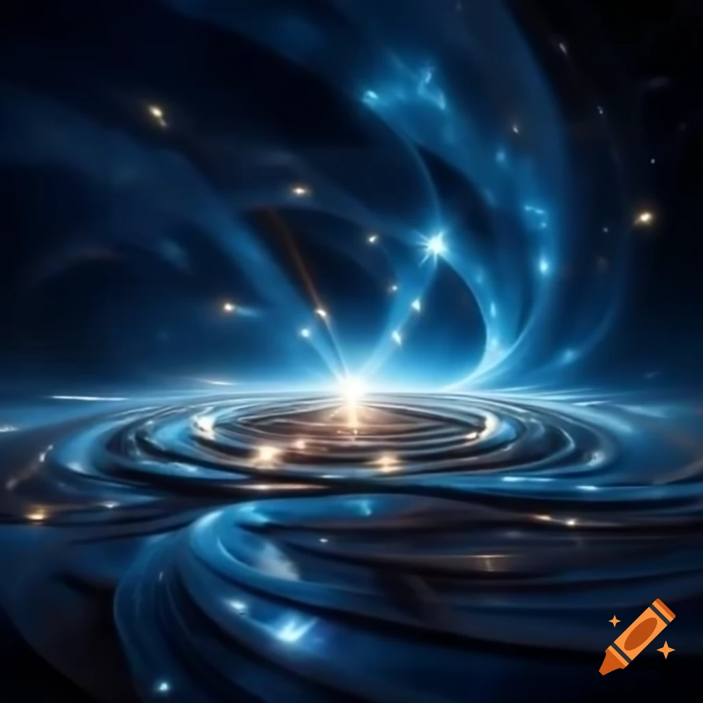 Exploration of turbulent physics behind stars in 'Starry Night' on Craiyon