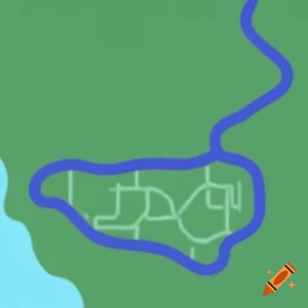 Map of community in Bulaon Pampanga showing residential areas, services ...