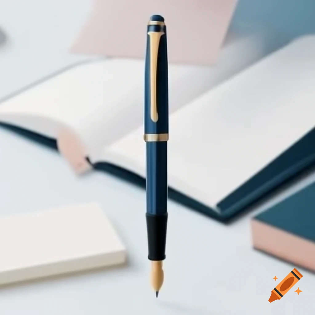 Sleek modern pen designed for comfort and smooth writing on Craiyon