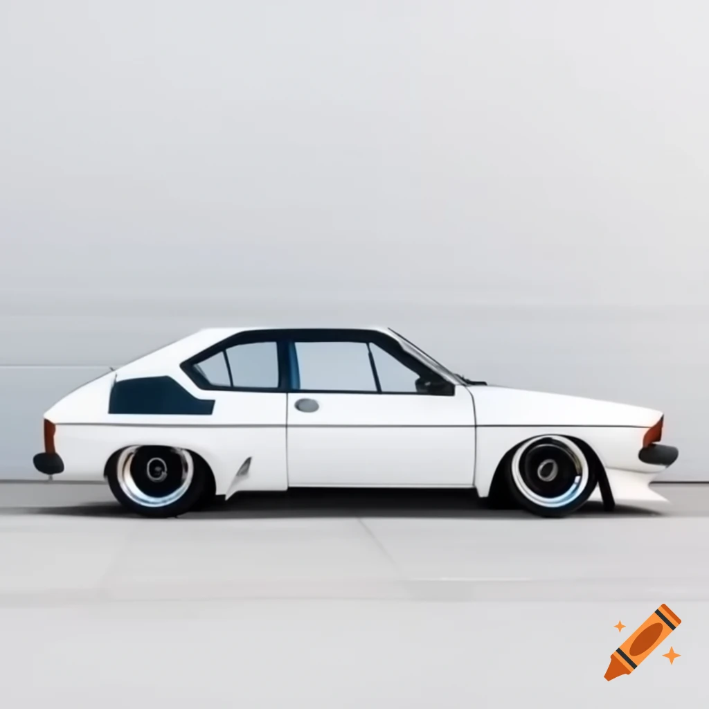 Modified 1980 Renault 5 Turbo with exposed V8 engine and custom tuning ...