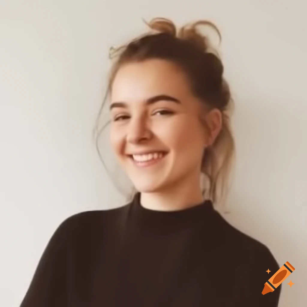 Illustration of a young creative urban woman, Emma, a 28-year-old ...