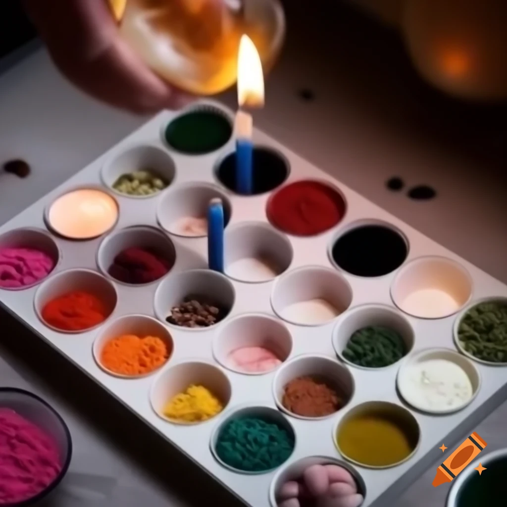 Step-by-step tutorial for making candles using cold process method on ...