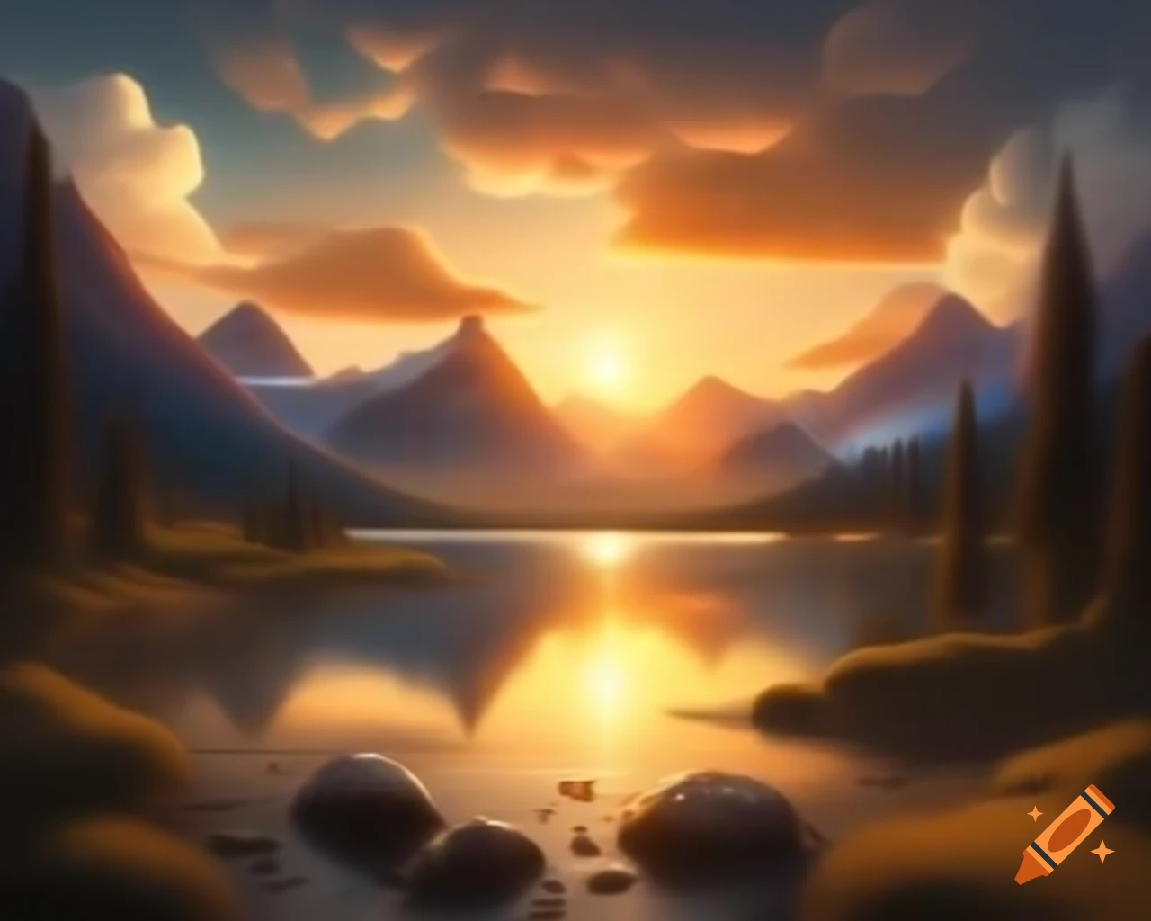 Hyper-realistic closeup of the Bible, Genesis 1:1 on Craiyon