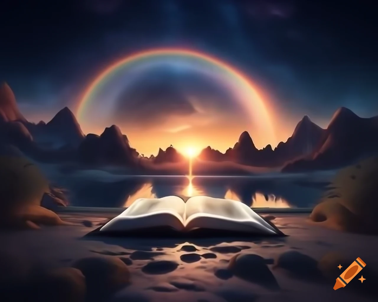 Highly detailed and realistic closeup of a Bible on Craiyon