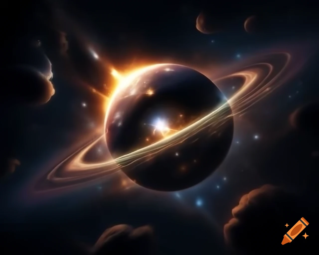 Hyper-realistic portrait related to quantum physics on Craiyon