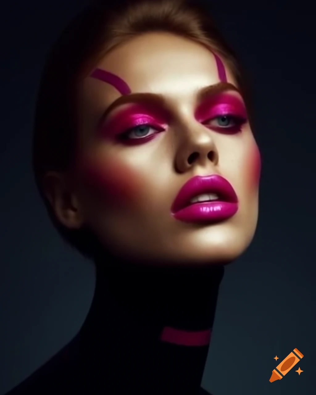 Extravagant female portraits and editorial shots with sharp focus and ...