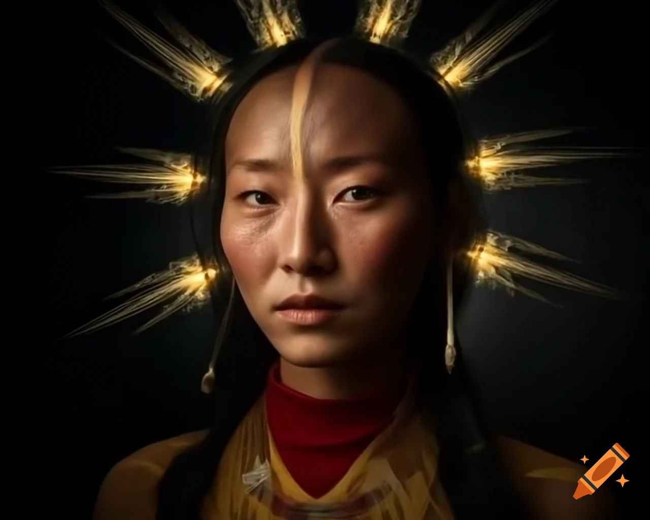 Hyper realistic and detailed depiction of saints and martyrs in closeup on Craiyon