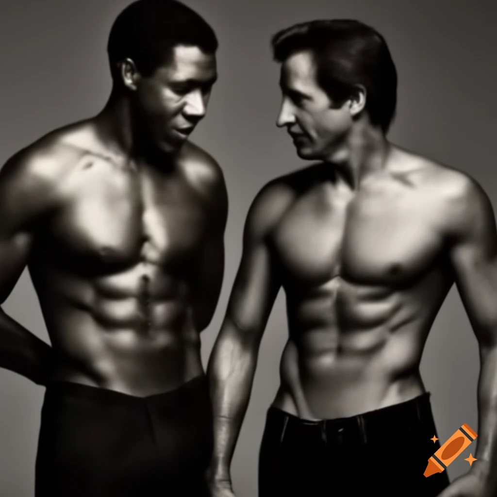 Denzel Washington and David Duchovny showcasing muscular physiques on ...