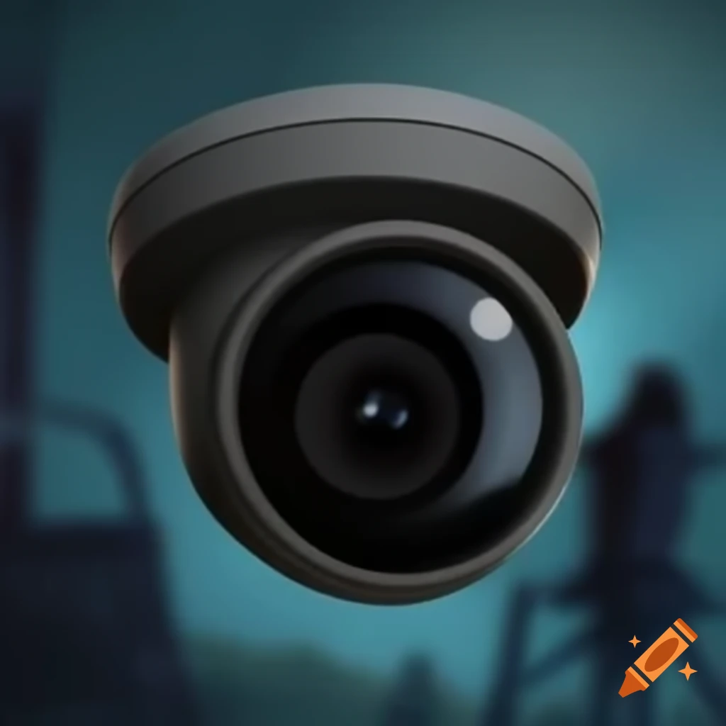 Low-resolution surveillance imagery reminiscent of early video game capturing dark themes on Craiyon