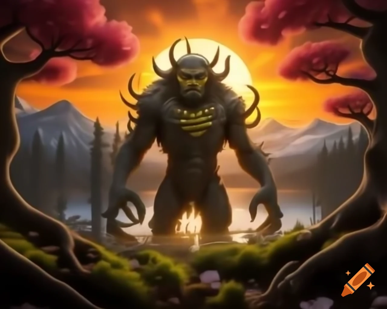 Hyper-realistic close-up of a mutant lemon fruit monster in a grotesque ...