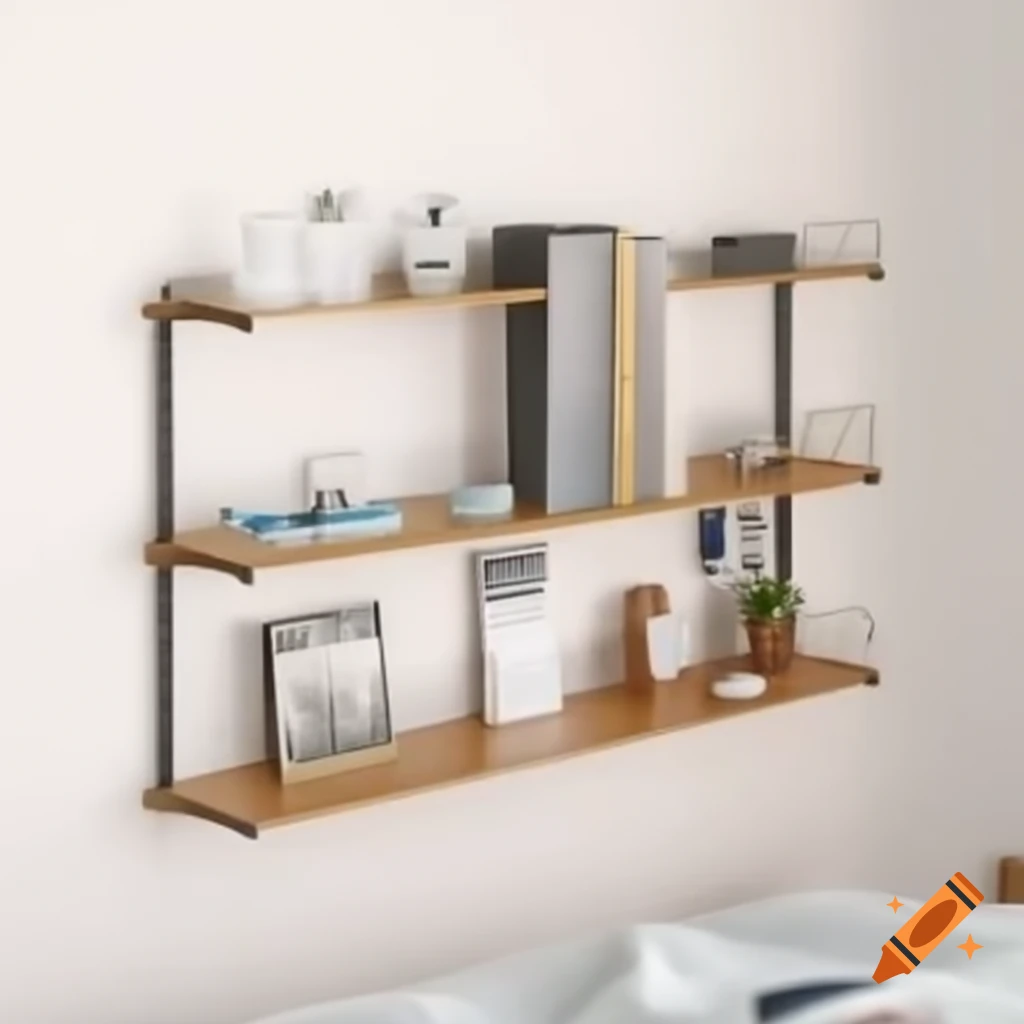 Smart shelf with sensors that detects items and orders online on Craiyon