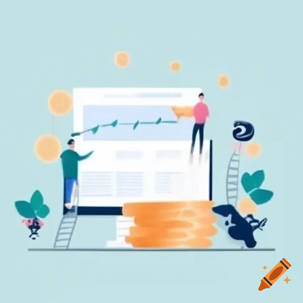 Minimalistic project thumbnail design for task creation on Craiyon