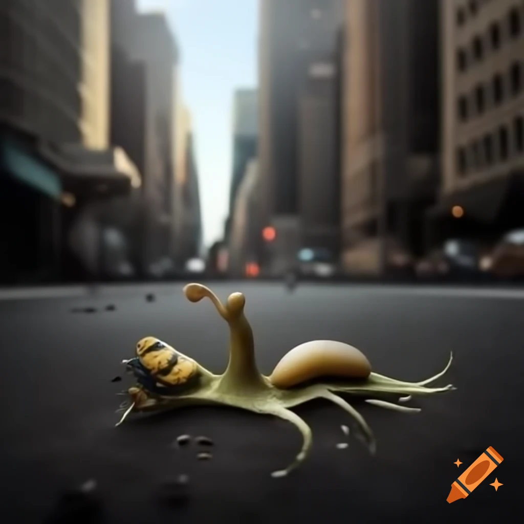 Realistic street interview with alien slug goblins in Martian city on ...