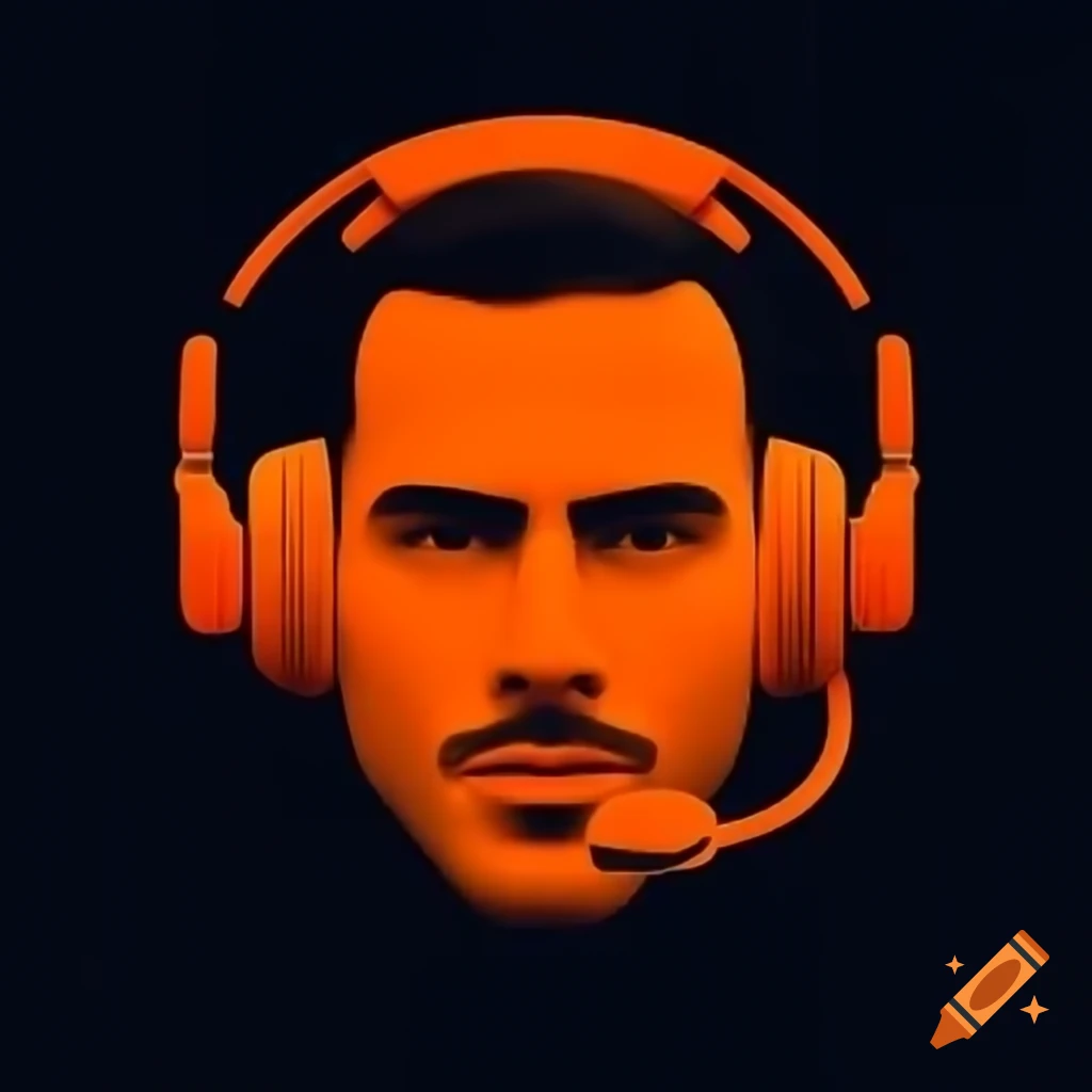 Team logo for AT&T GARCIA GO GETTERS featuring a bald man in headset ...