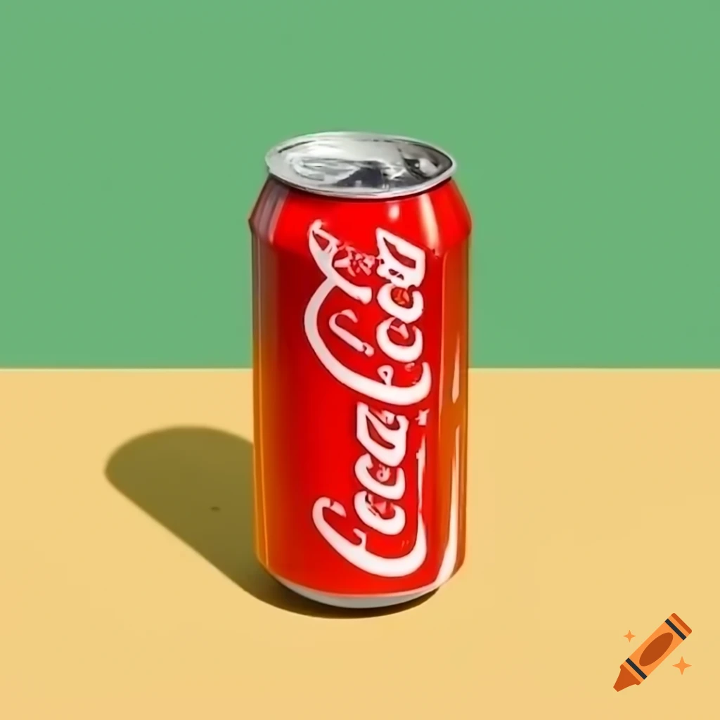 Coca-Cola can featuring Heinz ketchup branding and logo replacement on ...