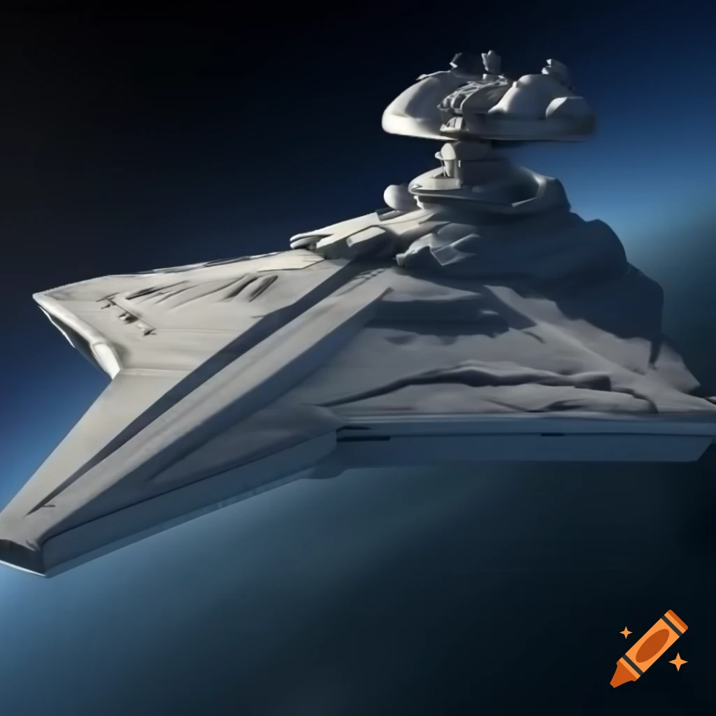 Colossal spaceship, the Kybernetes, flagship of Marseille Uchrony fleet ...