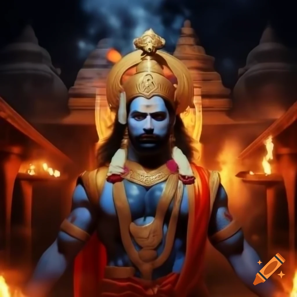 Virat Kohli depicted as Panjurli Daiva in traditional costume during ...