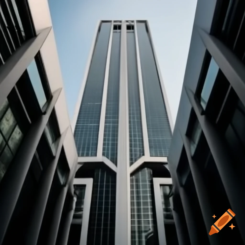Tall modern building showcasing sleek architecture on Craiyon