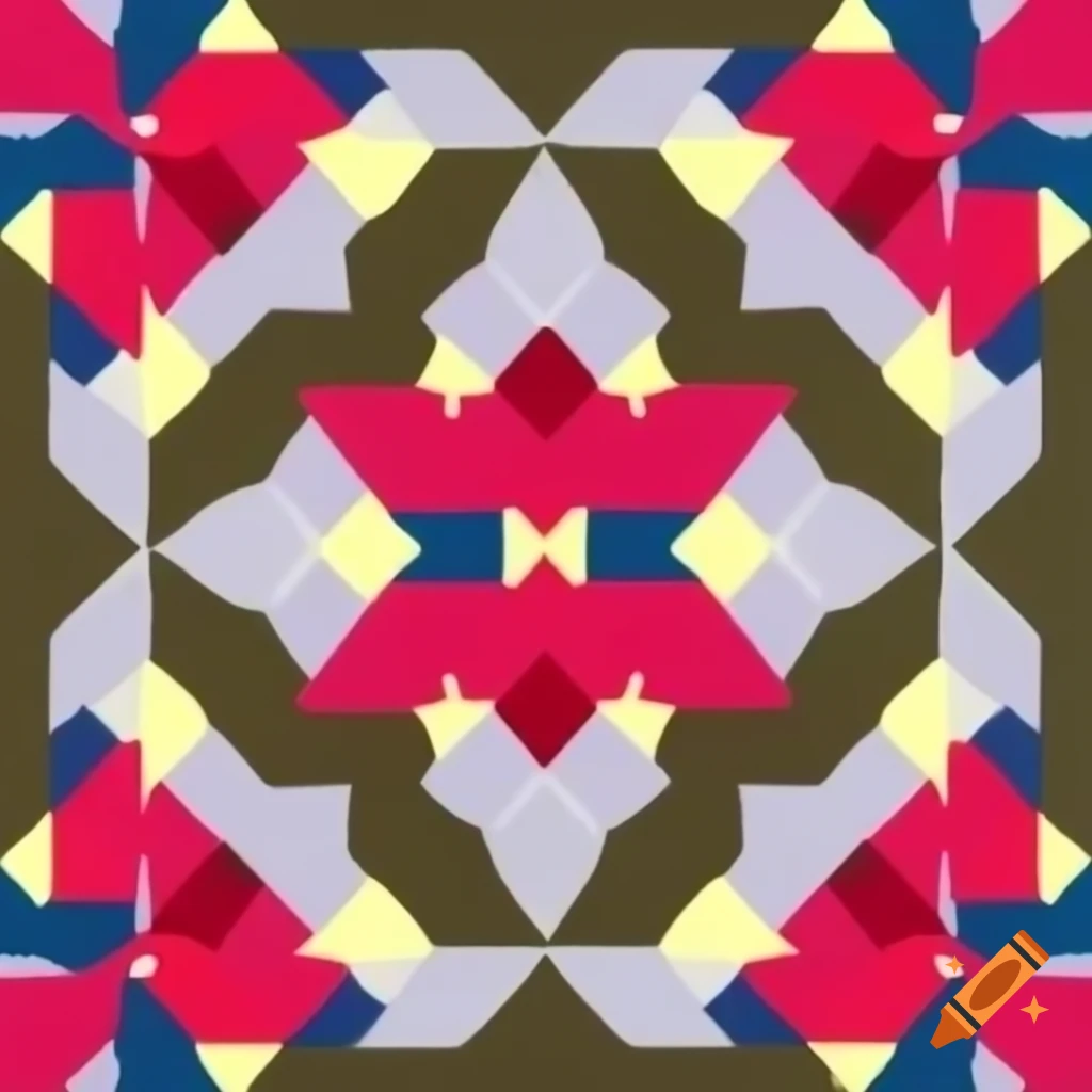 Geometric shapes including red square, blue triangle, yellow star, and ...