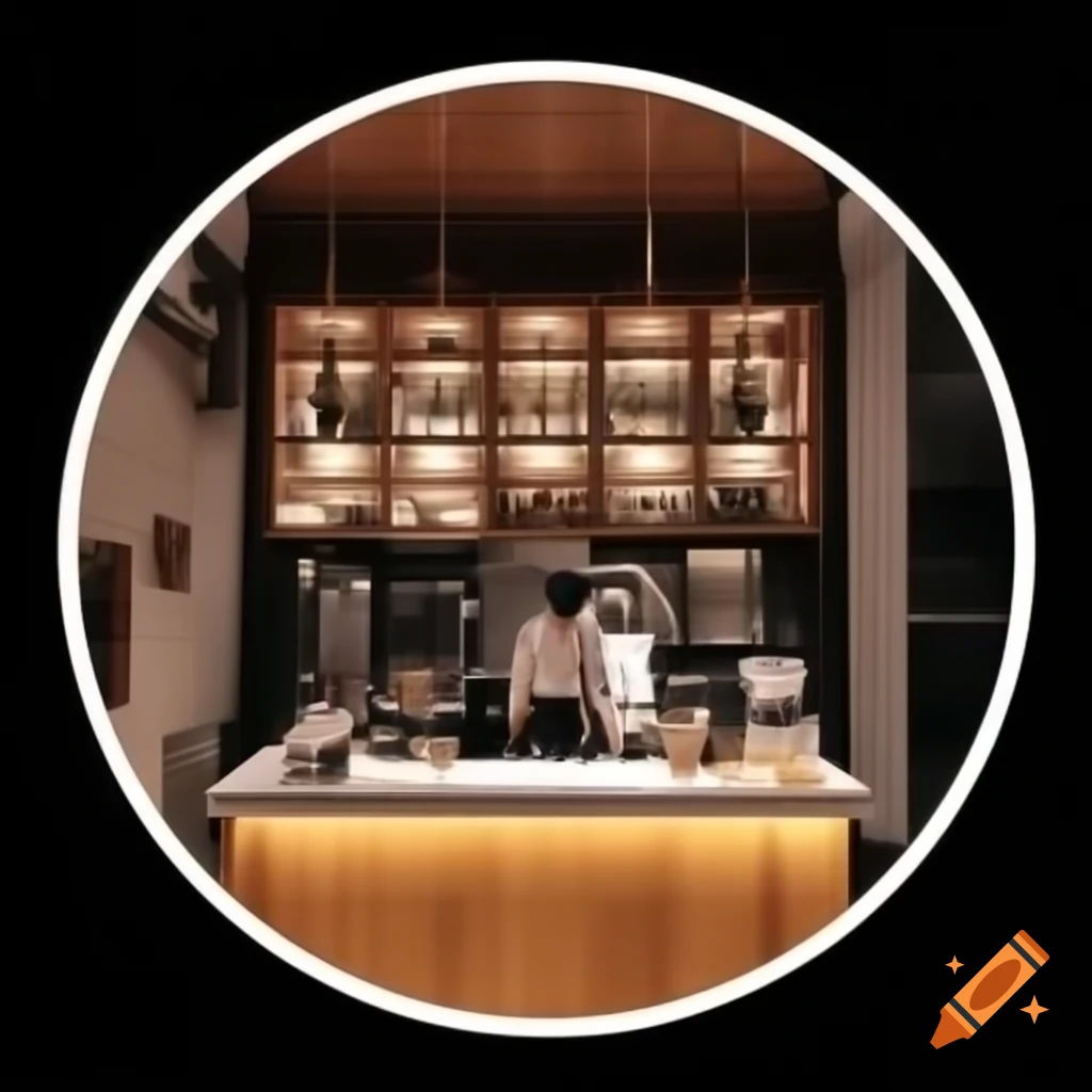 Innovative cafe and restaurant interior design with technology ...