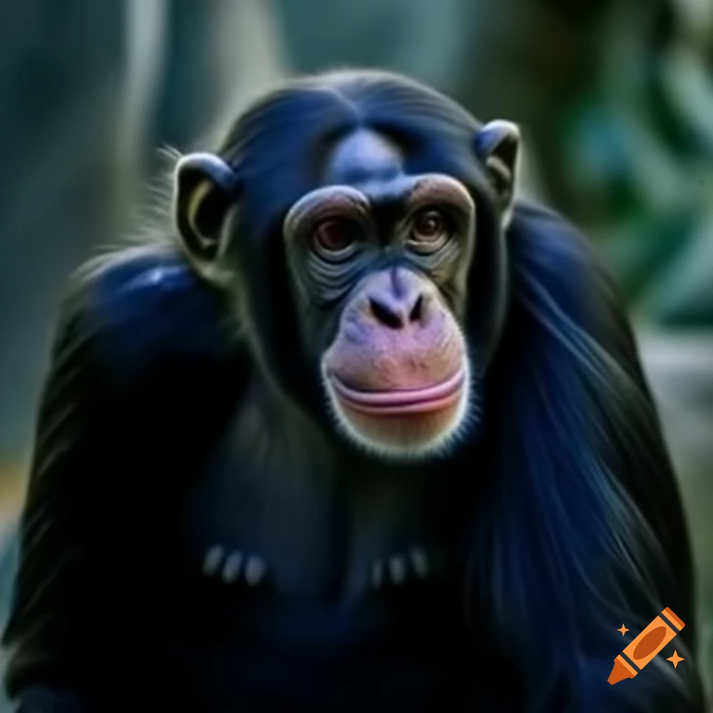 Whimsical meme featuring hybrid penguin and chimpanzee on Craiyon
