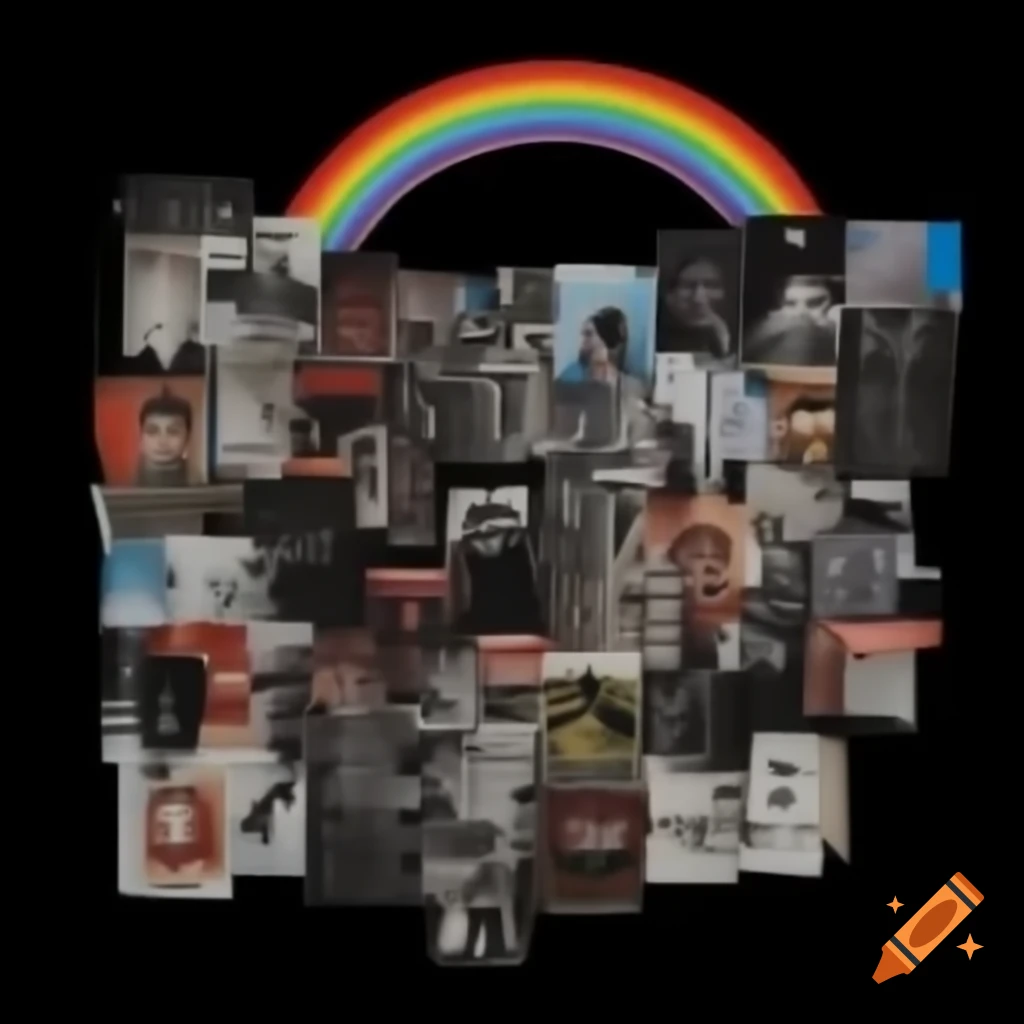 Collage of the word RADIOHEAD with each letter styled after different ...