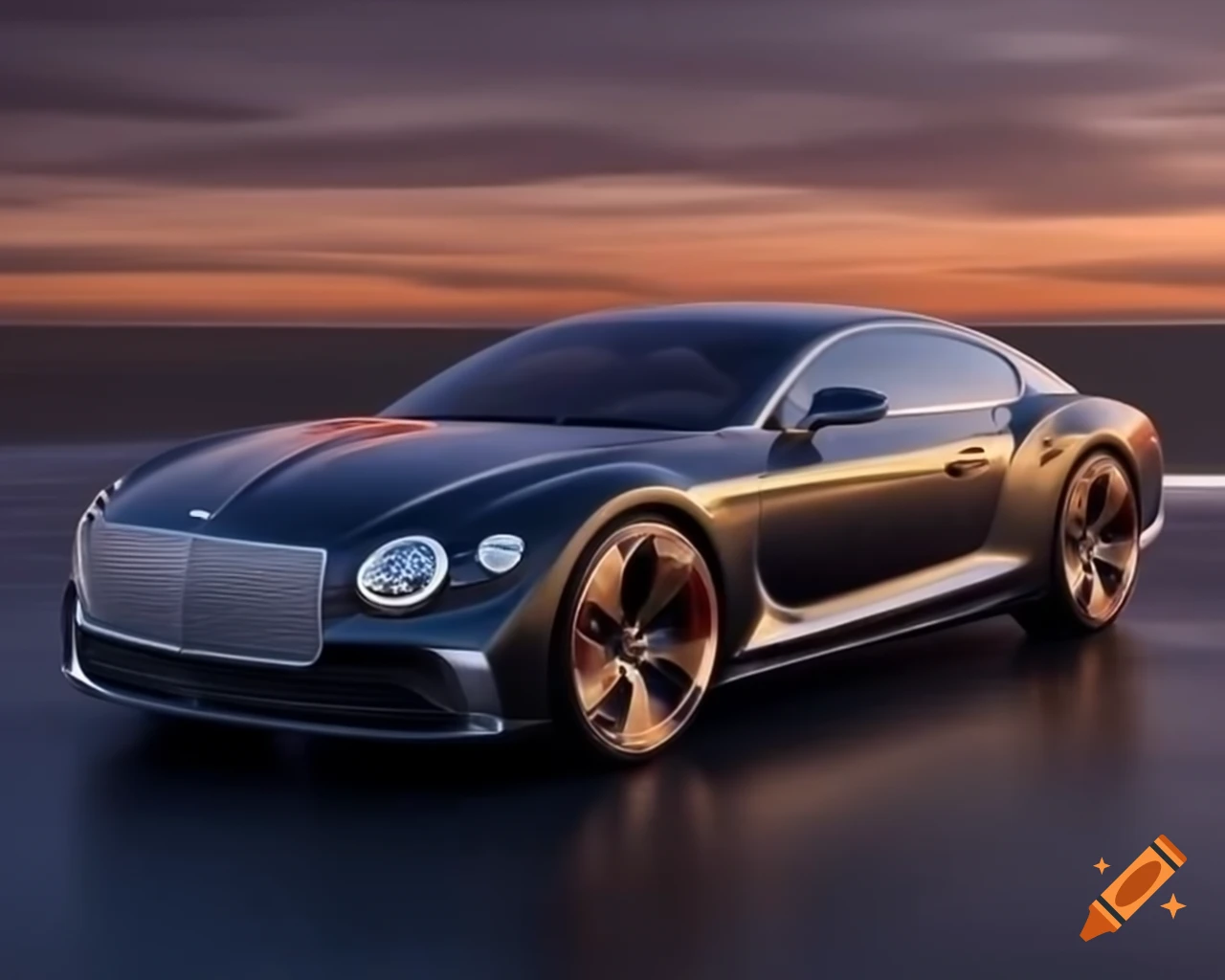 Futuristic 2025 Bentley Continental Fastback concept car with Zagato ...