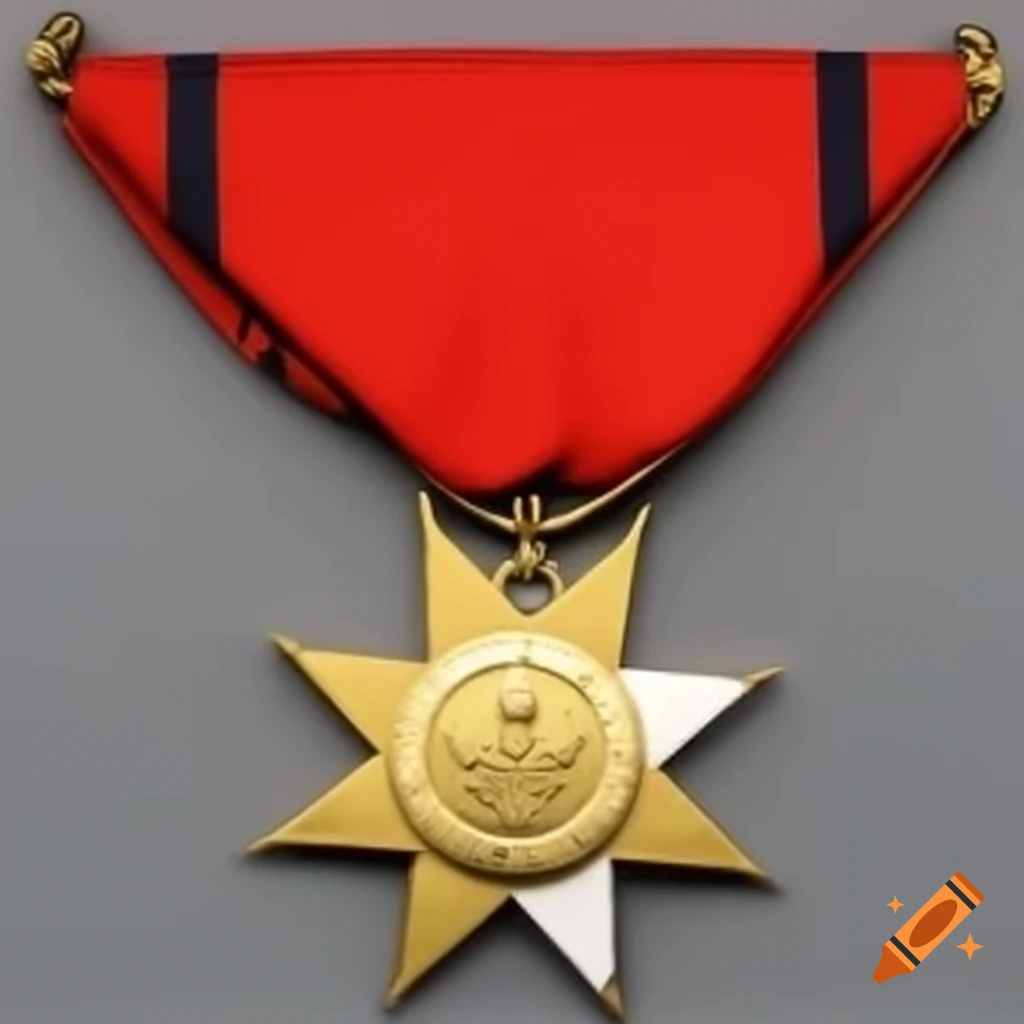 National Defence Medal with designation Rank of Brigade, high-level ...
