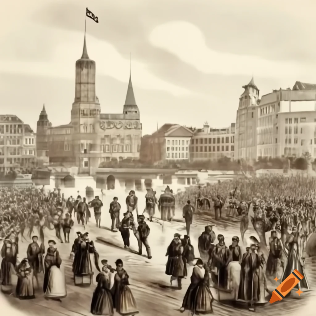 Polish Constitution Day celebration on May 3rd on Craiyon