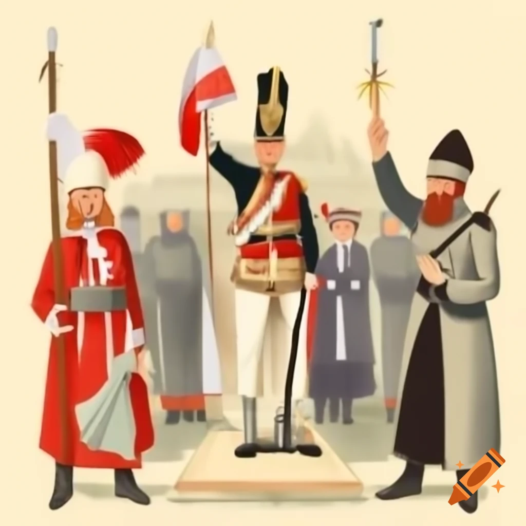 Polish Constitution Day celebration on May 3rd on Craiyon