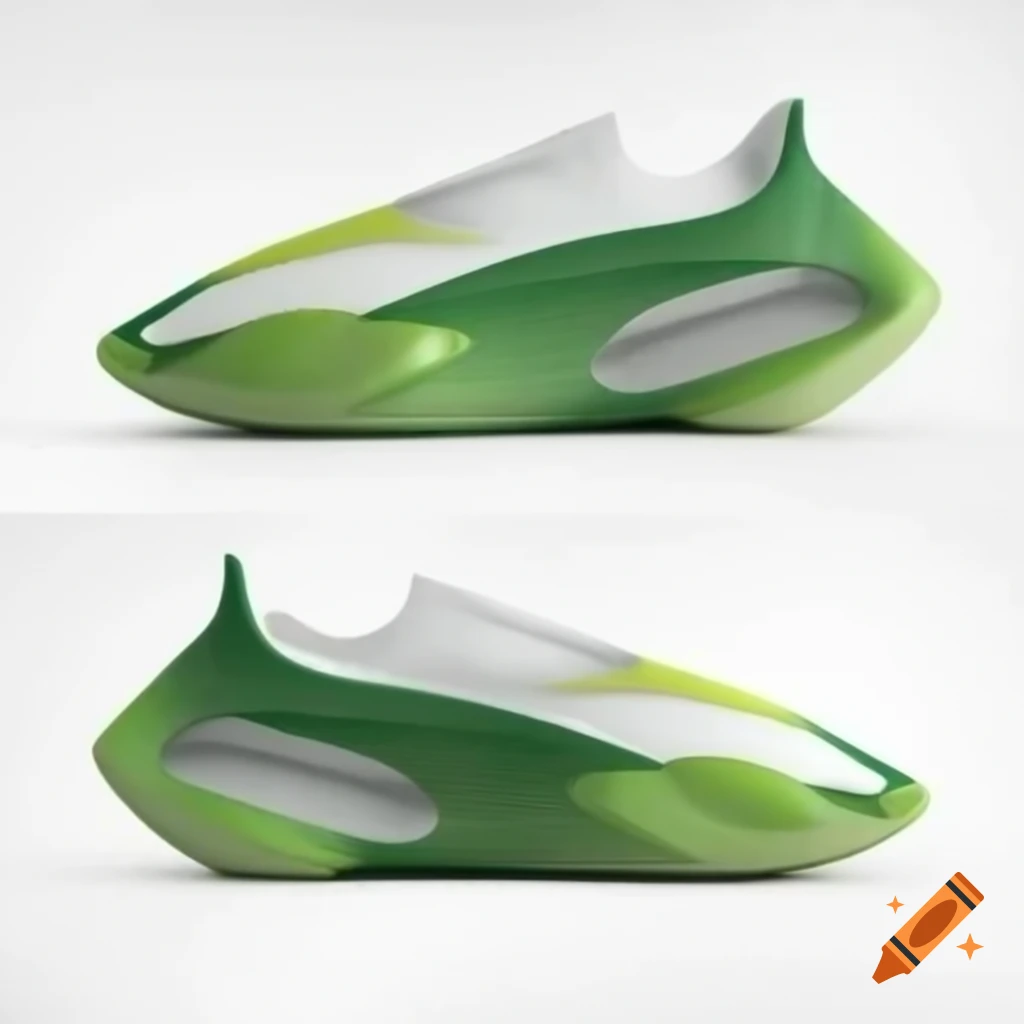 Futuristic laceless shoe design inspired by Kanye West and Yeezy, made ...