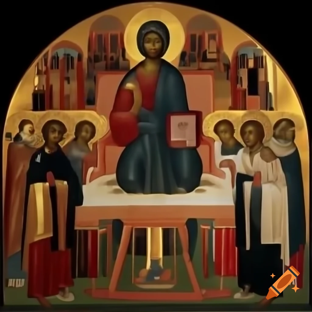 Lara Croft exploring Byzantine-era tombs in Tomb Raider games on Craiyon