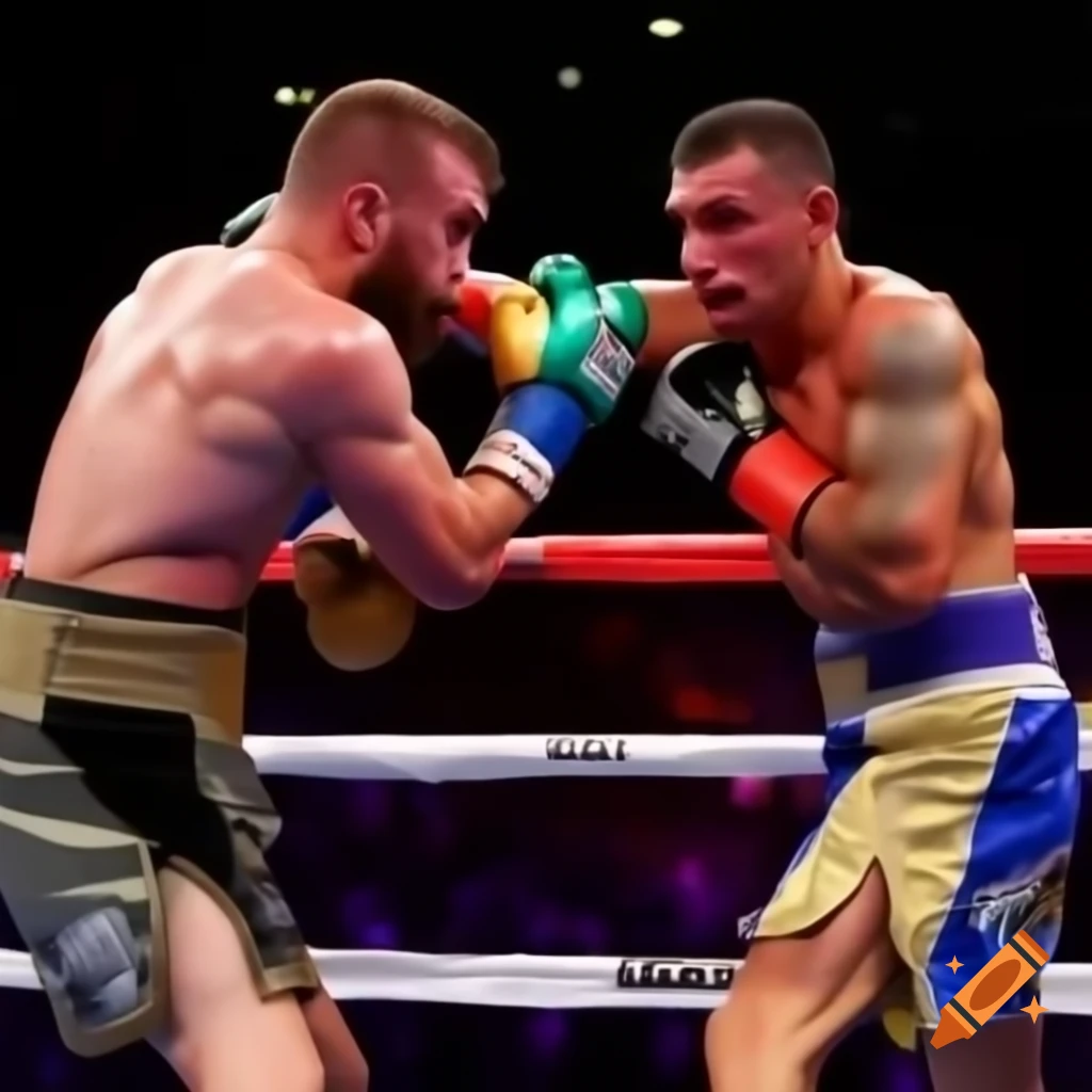 Thumbnail for live stream featuring boxing game Undisputed on Craiyon