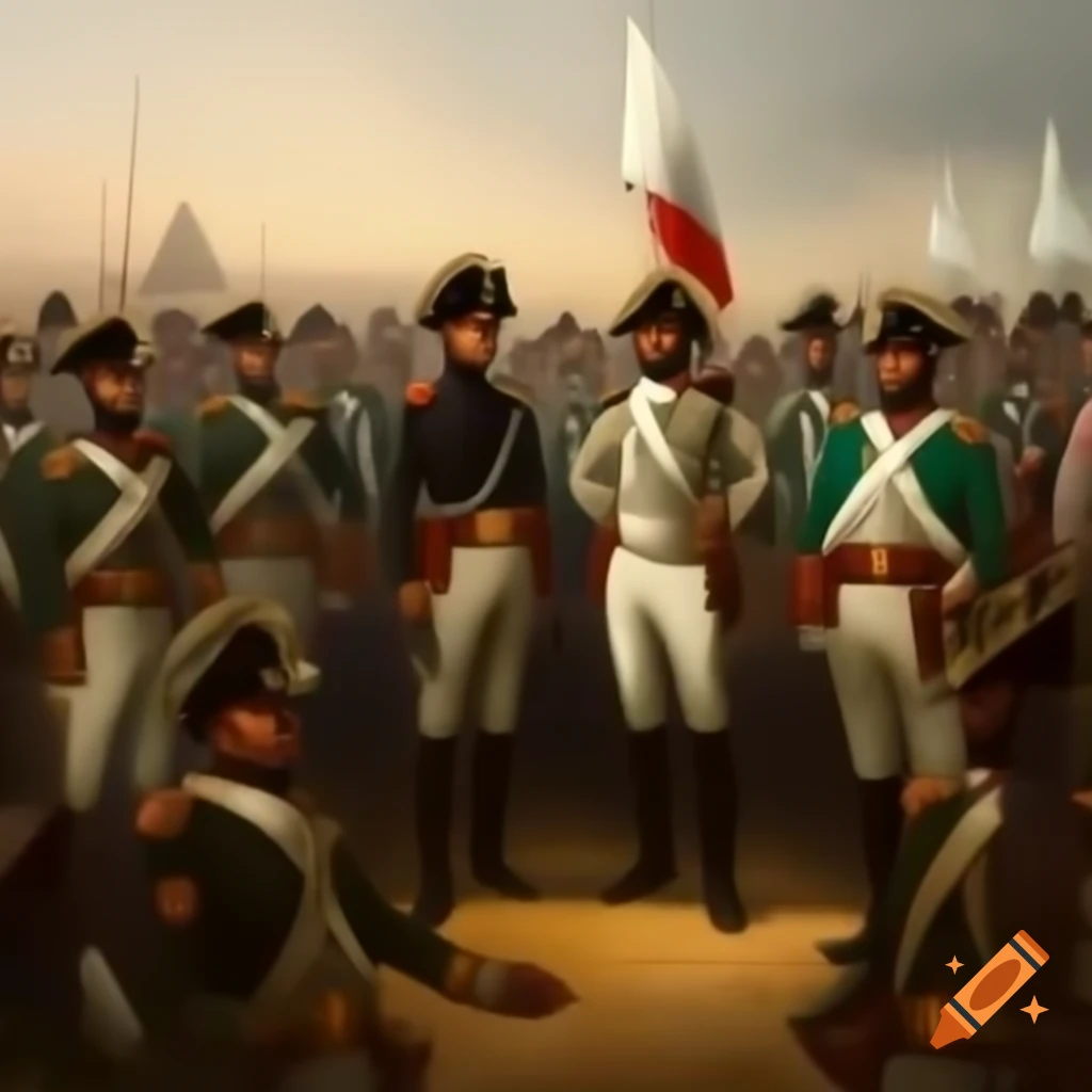 Mexican army victory at Battle of Puebla on May 5, 1862 on Craiyon