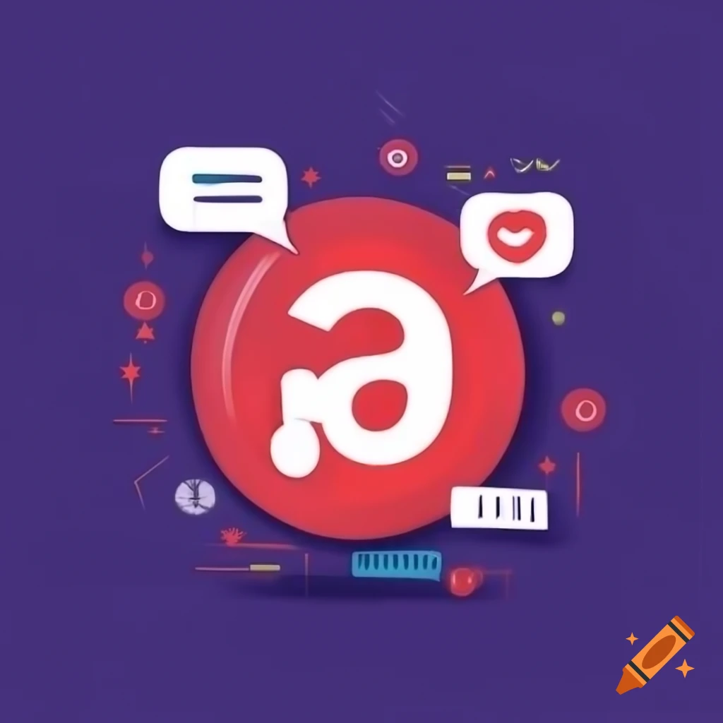 Logo design for 'Mediating' English learning channel featuring Moebius ...