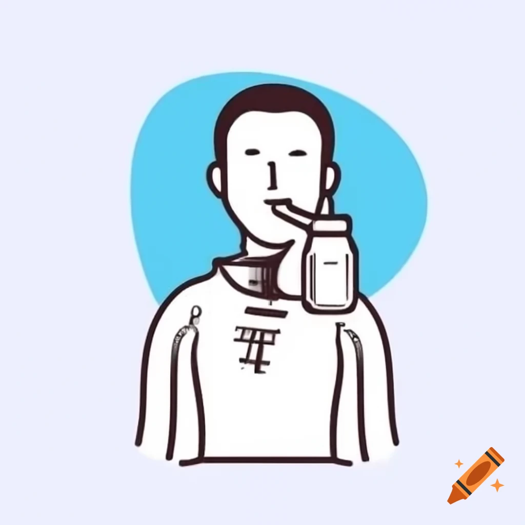 Milk man character named Mr. Bust, delivering milk on Craiyon