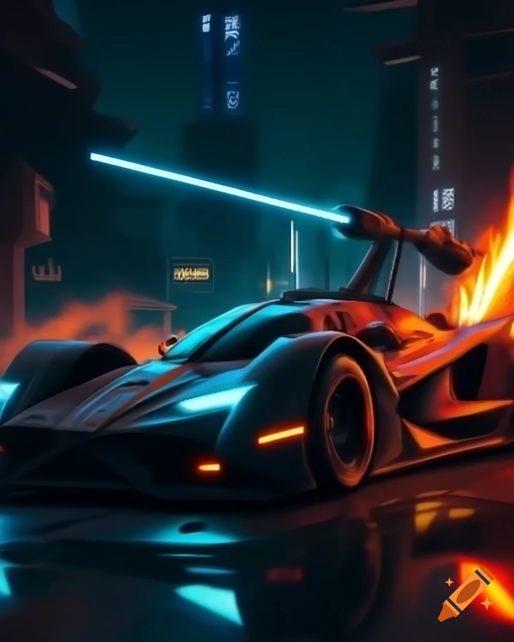 Cinematic poster design for RACE WARS competitive Time Attack racing ...