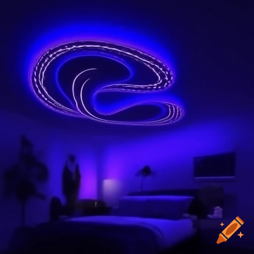 Bright star in a bluish-violet sky smiling on Craiyon