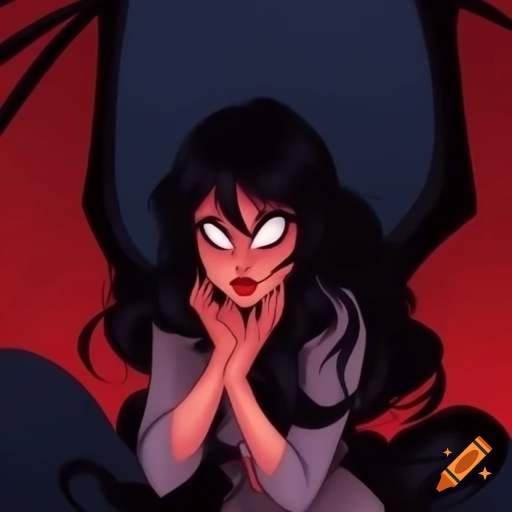 Powerful Valkyrie with crimson wings and Venom in dynamic comic-book ...