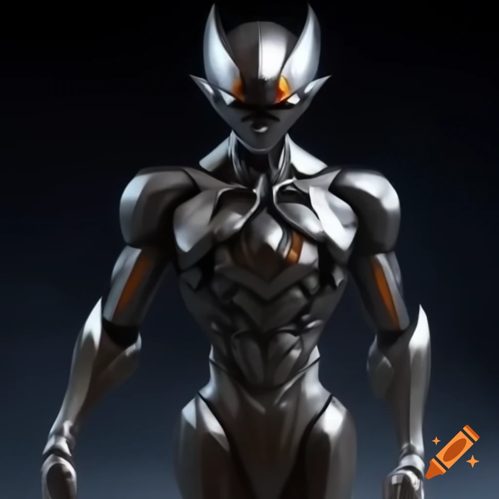 Humanoid Stand called 'Mind's Labyrinth' with metallic, puzzle-like ...