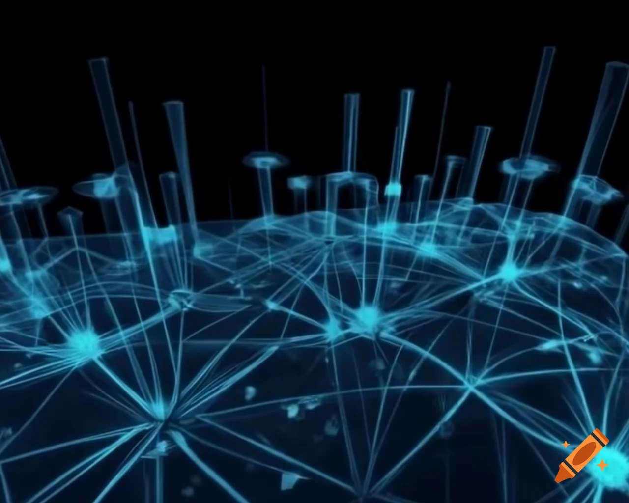 Hyperrealistic 3D rendering with high dynamic range imaging on Craiyon