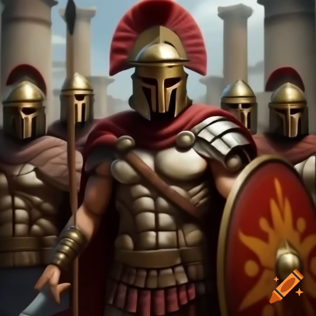 Spartan hoplite in historically accurate armor from ancient Greece on ...
